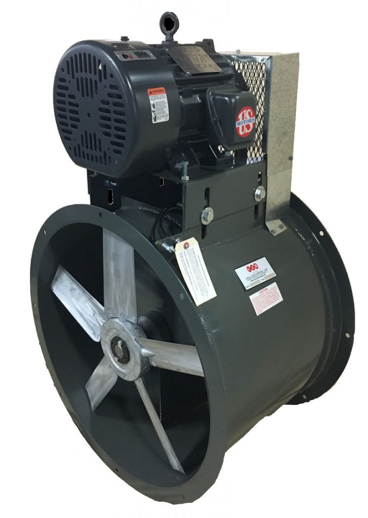 Tube Axial Duct Fans Custom Built to order - Carl J Bush Company