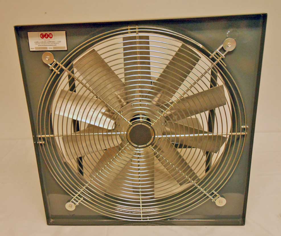 Hazardous Location Wall Exhaust Fans. Explosion Proof industrial ...