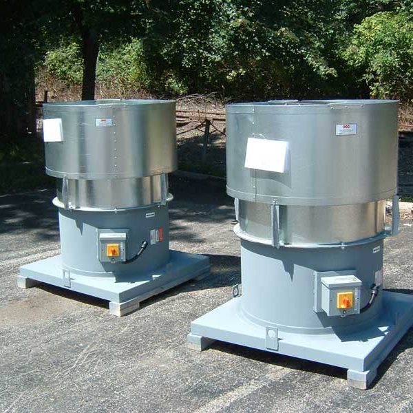 Model DRV - Upblast Roof Exhaust Fan - Direct Drive - Carl J Bush Company