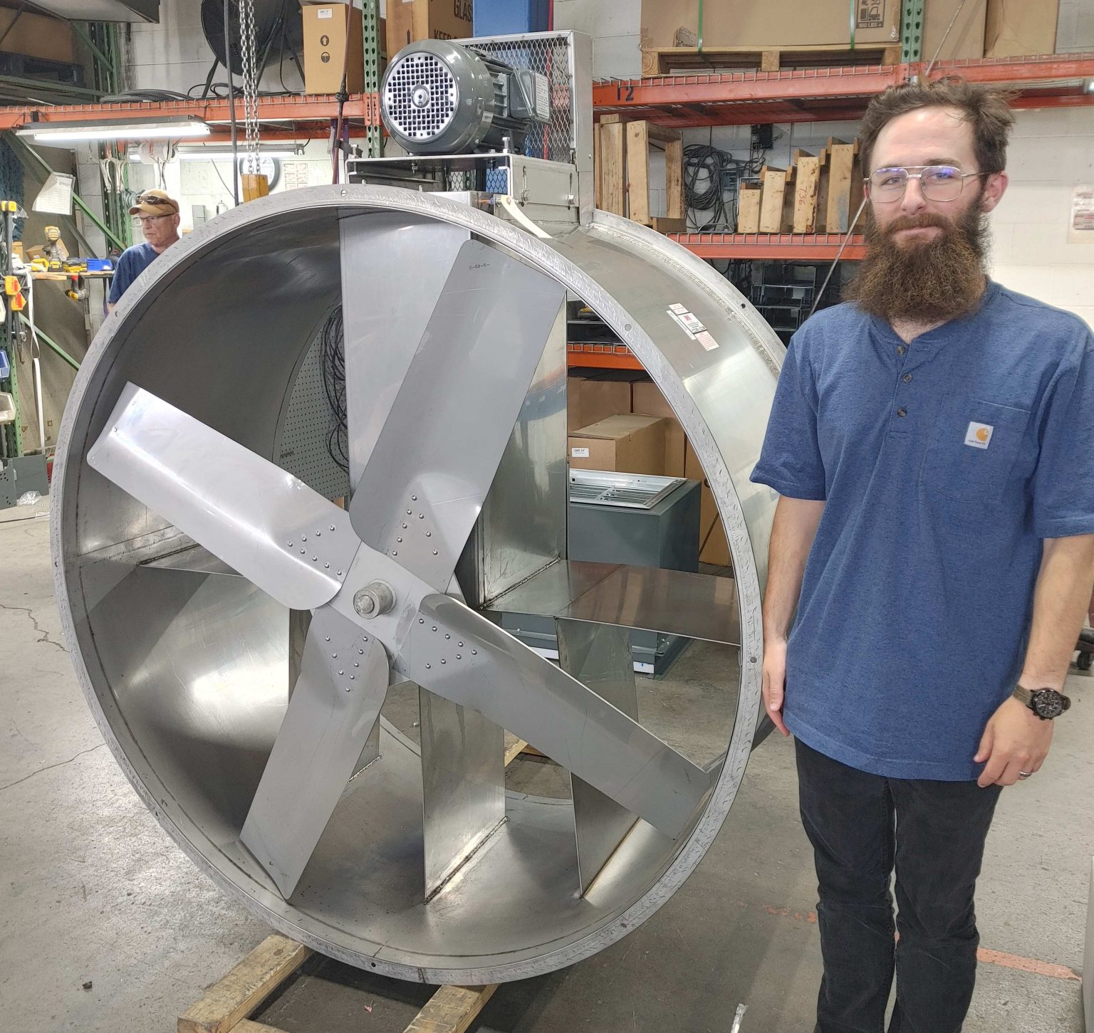 Stainless Steel Tube Axial Duct Fans for corrosive environments - Carl ...